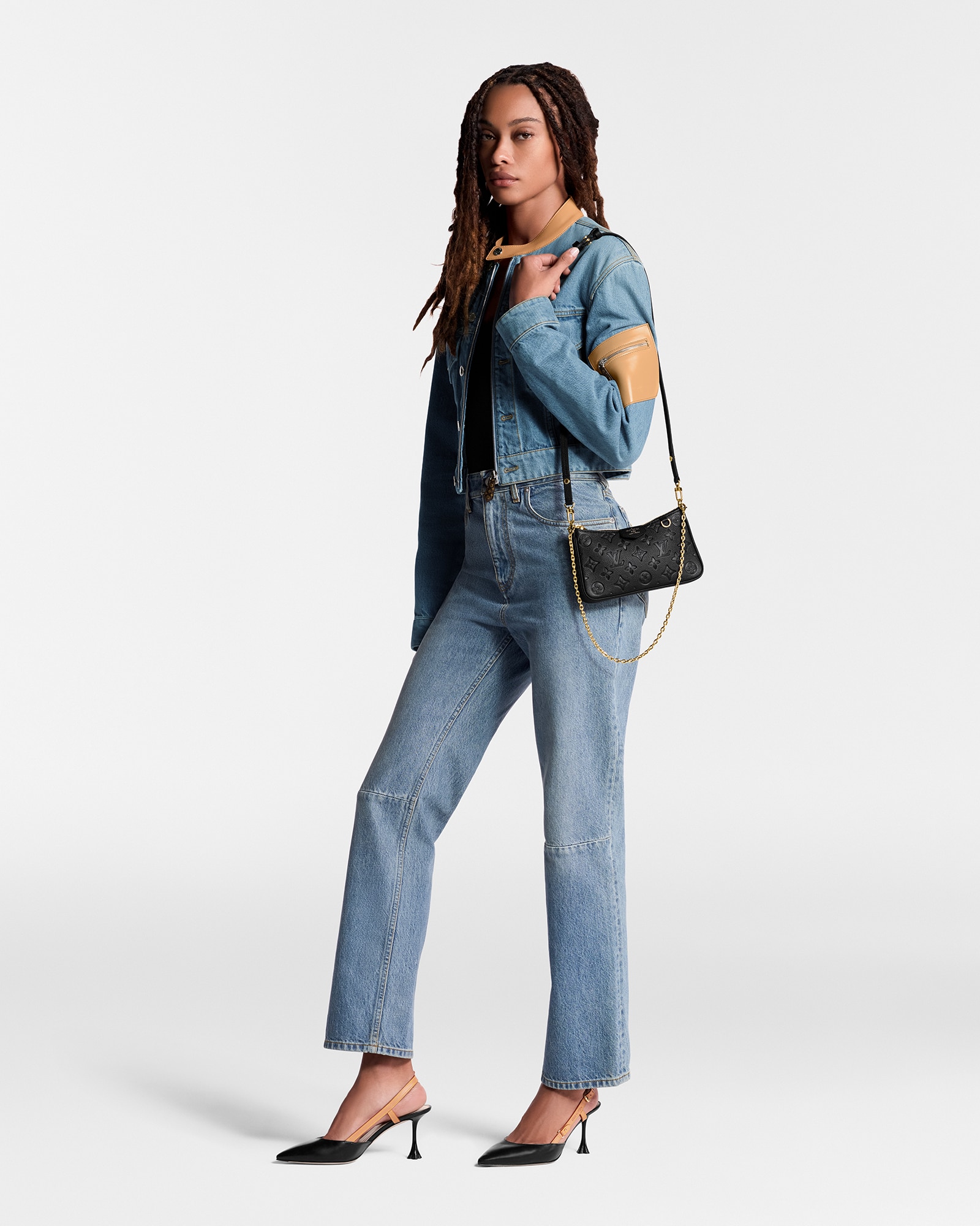 Easy Pouch On Strap Monogram Empreinte Leather - Women - Small Leather ...