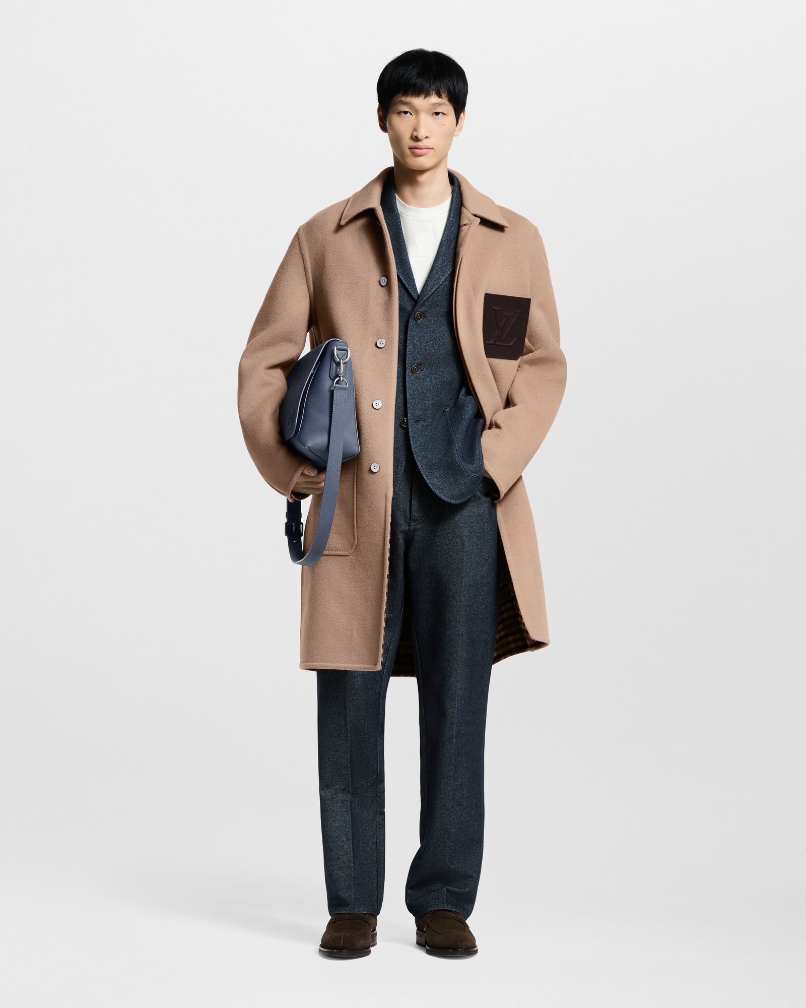 Cashmere Blend Denim Jacket - Men - Ready-to-Wear | LOUIS VUITTON
