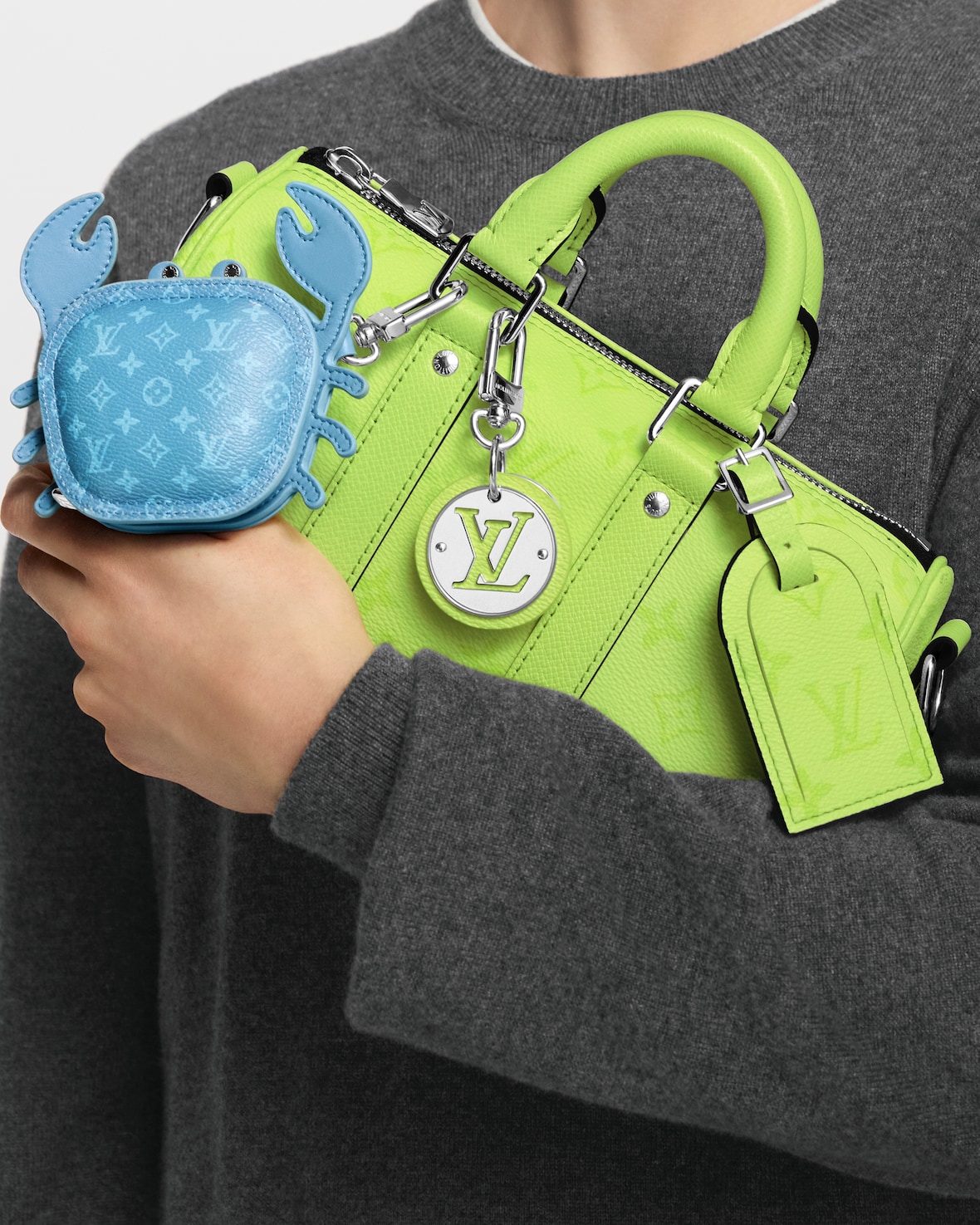 LV Circle Key Holder and Bag Charm S00 - Men - Accessories | LOUIS ...