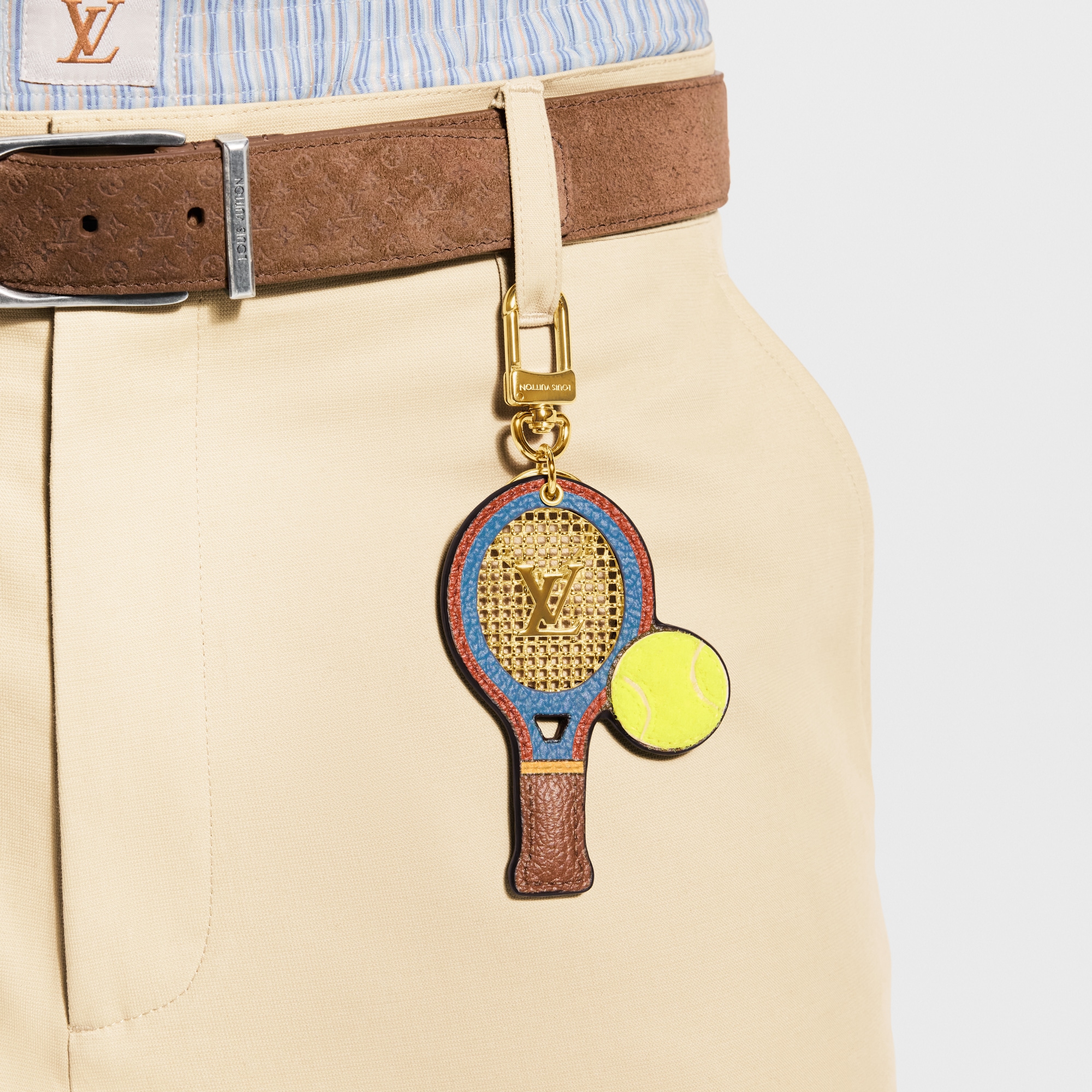 Charm para bolsa y llavero LV Tennis Racket S00 - Hombre - Accesorios ...