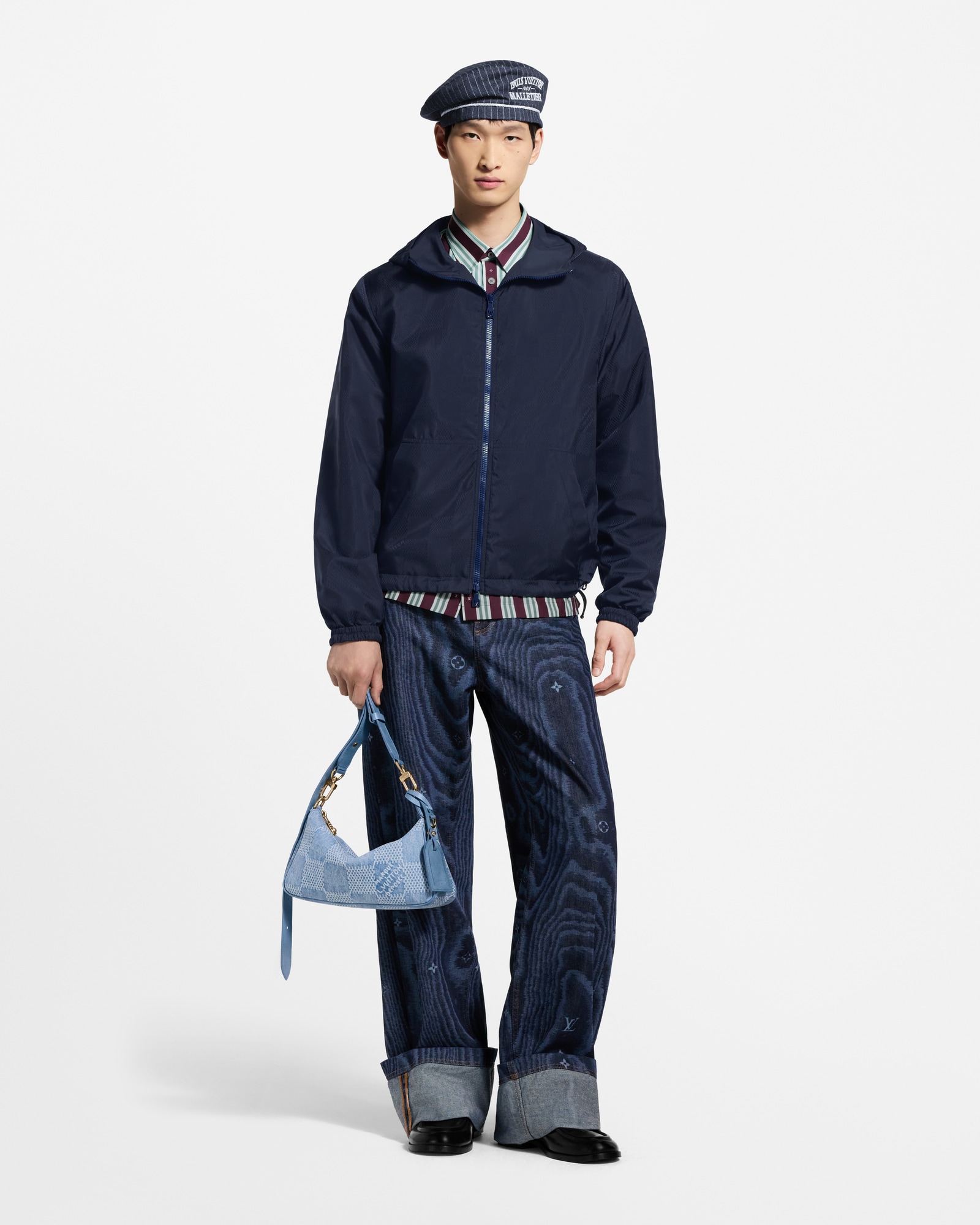 Damier Reversible Windbreaker - Men - Ready-to-Wear | LOUIS VUITTON