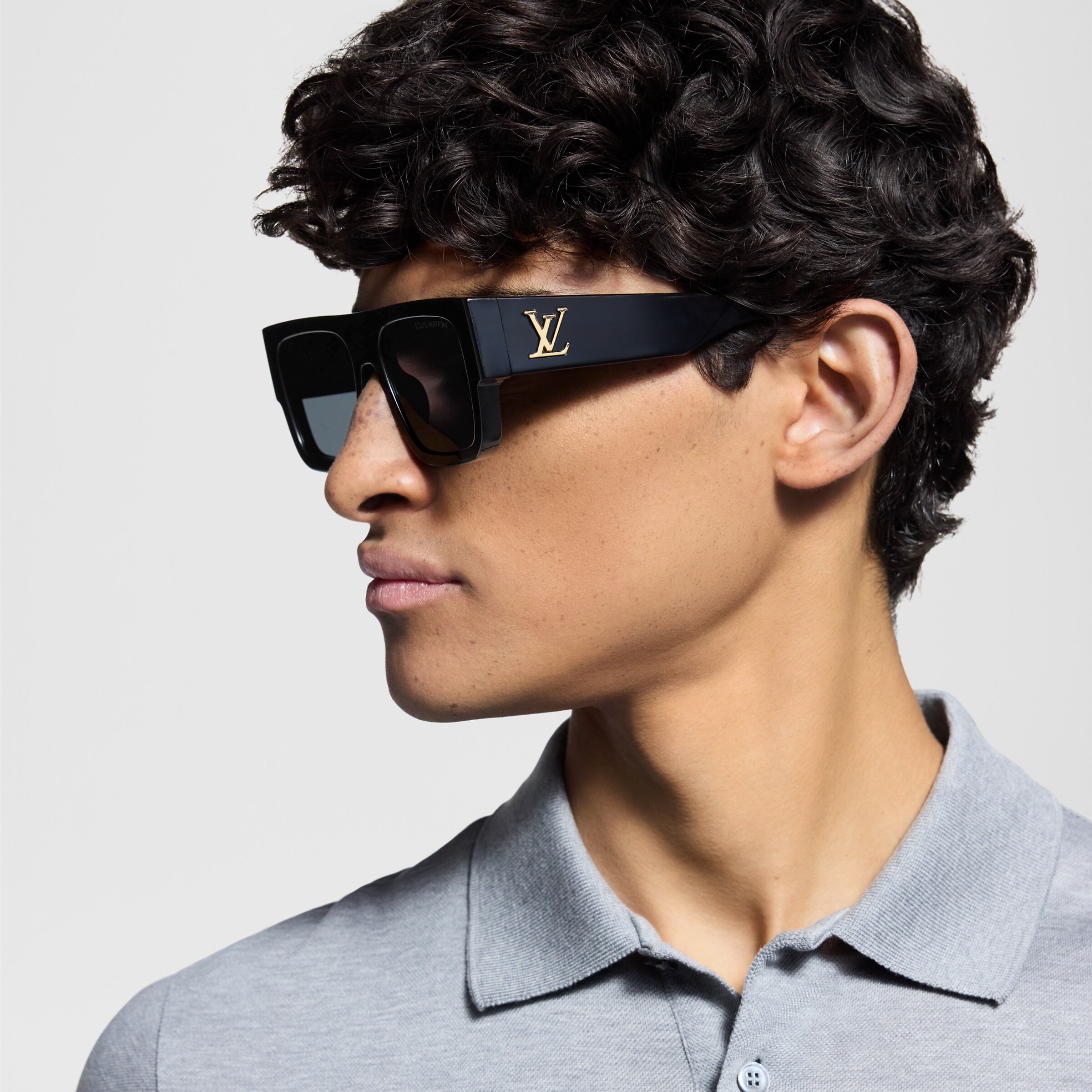 Lentes de sol oversize LV Clash Square S00 - Hombre - Accesorios ...
