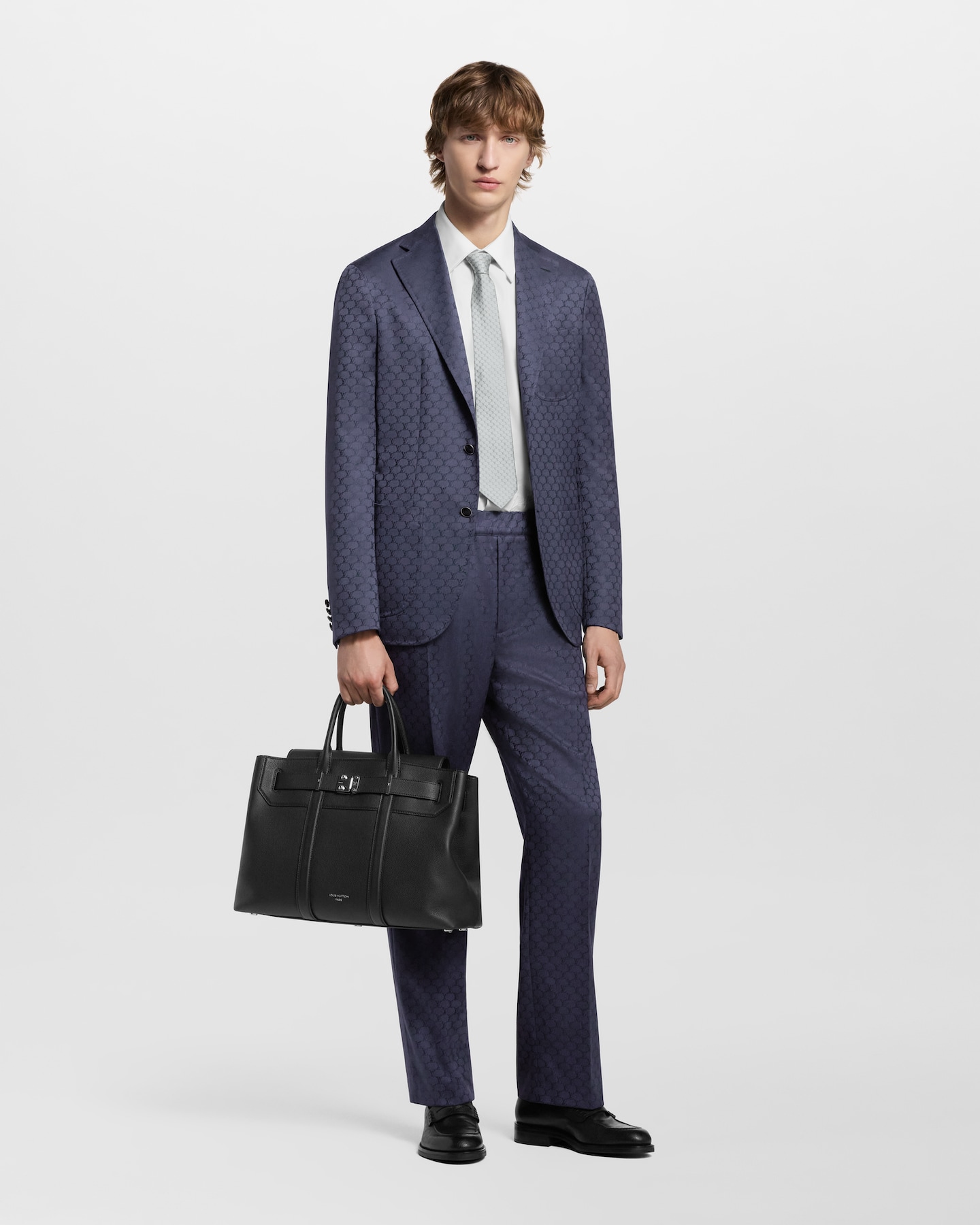 LV Fishnet Tie S00 - Men - Accessories | LOUIS VUITTON