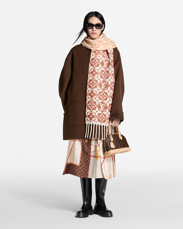 LV Frosty Gradient Scarf S00 - Women - Accessories | LOUIS VUITTON