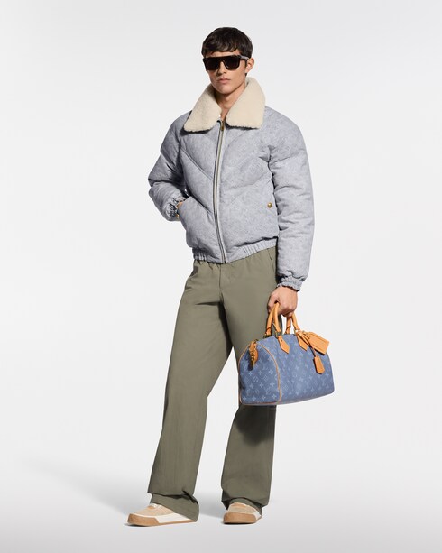 Monogram Jacquard Puffer Jacket - New - For Men | LOUIS VUITTON