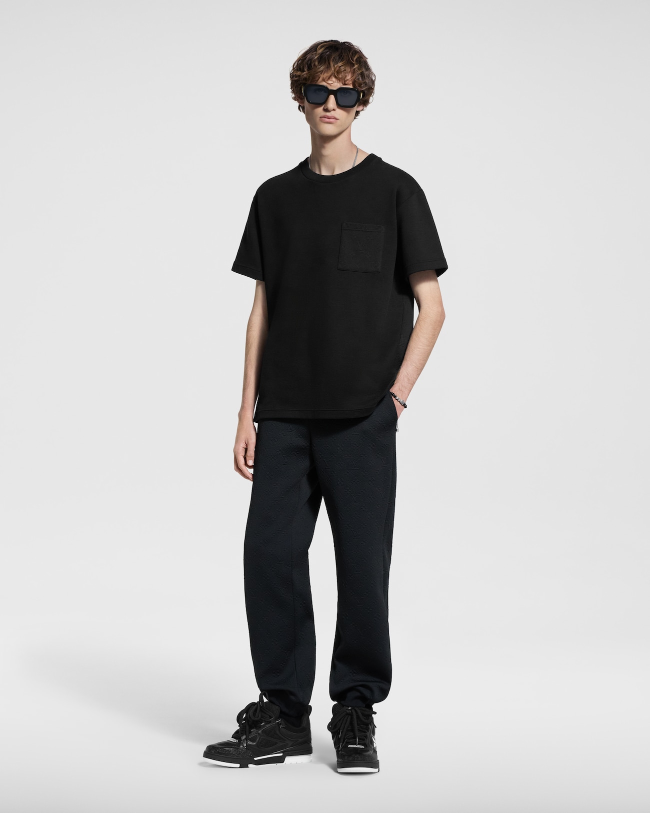 Pique Cotton T-Shirt - Men - Ready-to-Wear | LOUIS VUITTON