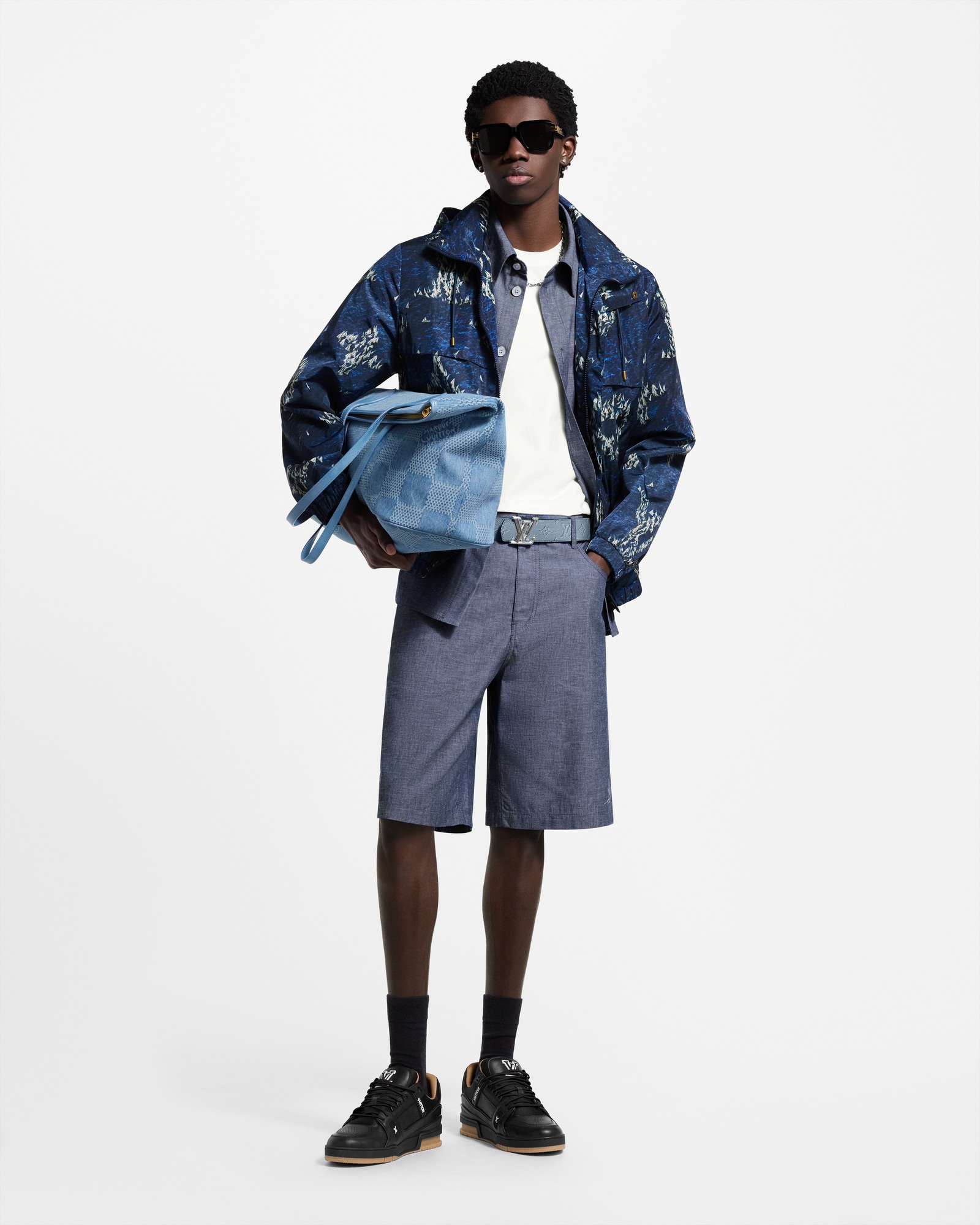 Printed Monogram Windbreaker - Men - Ready-to-Wear | LOUIS VUITTON