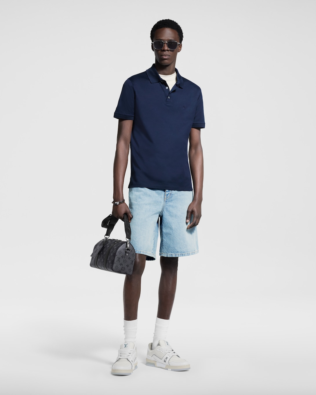 LV Denim Shorts - Men - Ready-to-Wear | LOUIS VUITTON