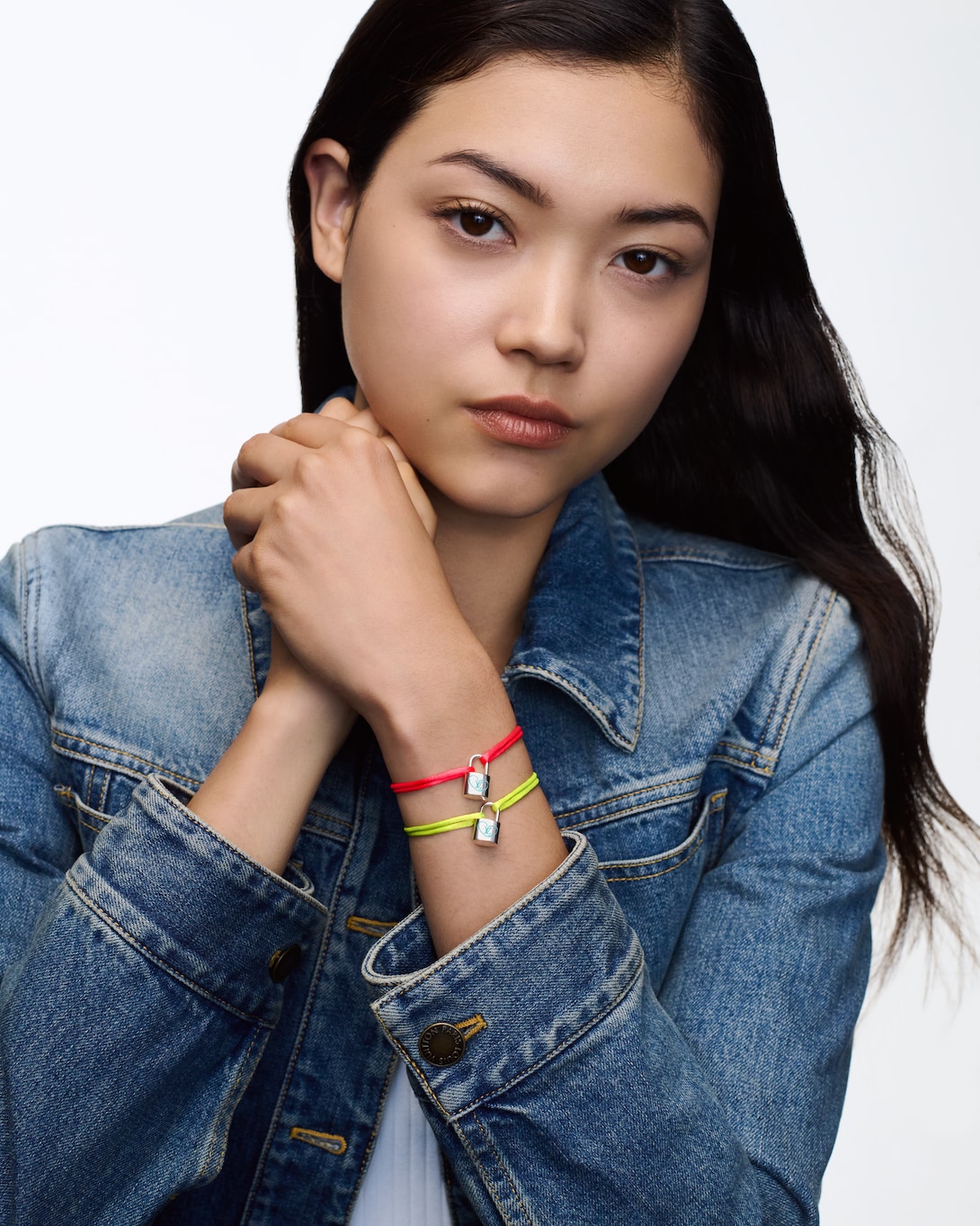 Silver Lockit x Felix Bracelet, Sterling Silver, Blue Lacquer and ...