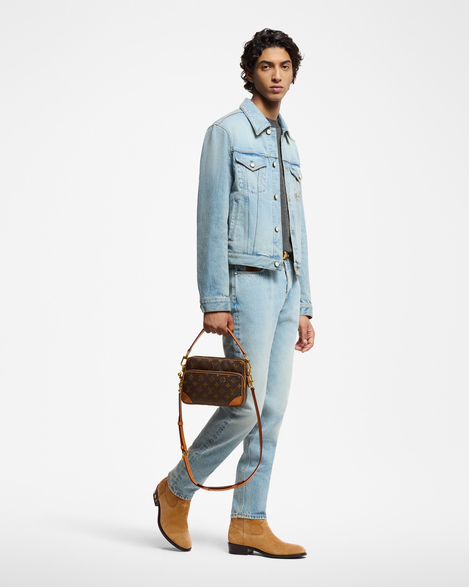 Slim Fit Denim Pants - Men - Ready-to-Wear | LOUIS VUITTON