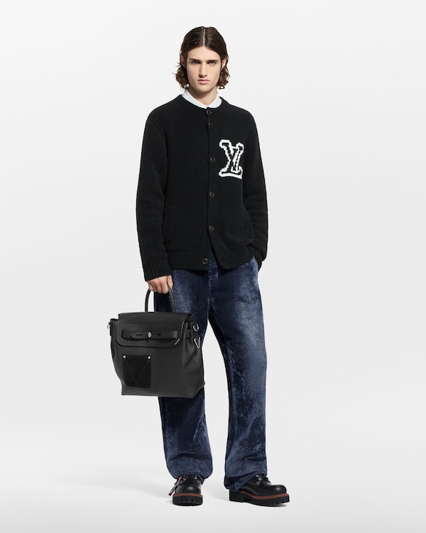 Velvet Denim Pants With Monogram Details - Men - Ready-to-Wear | LOUIS ...