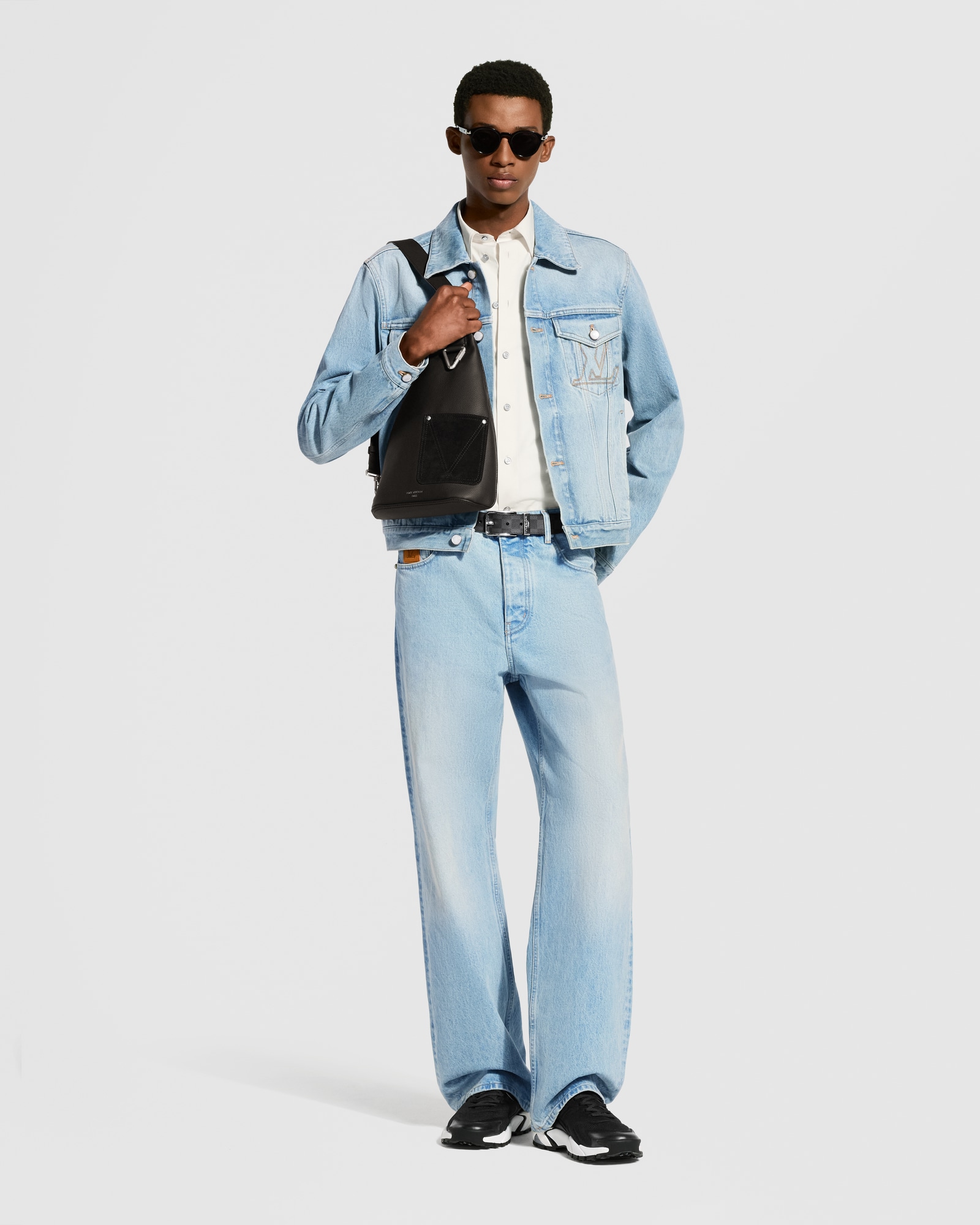Wide Leg Fit Denim Pants - Men - Ready-to-Wear | LOUIS VUITTON